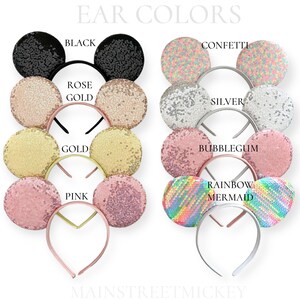 Minnie Mouse Ears, Minnie Ear, Donut Heart Minnie Mouse Ear, Minnie ...