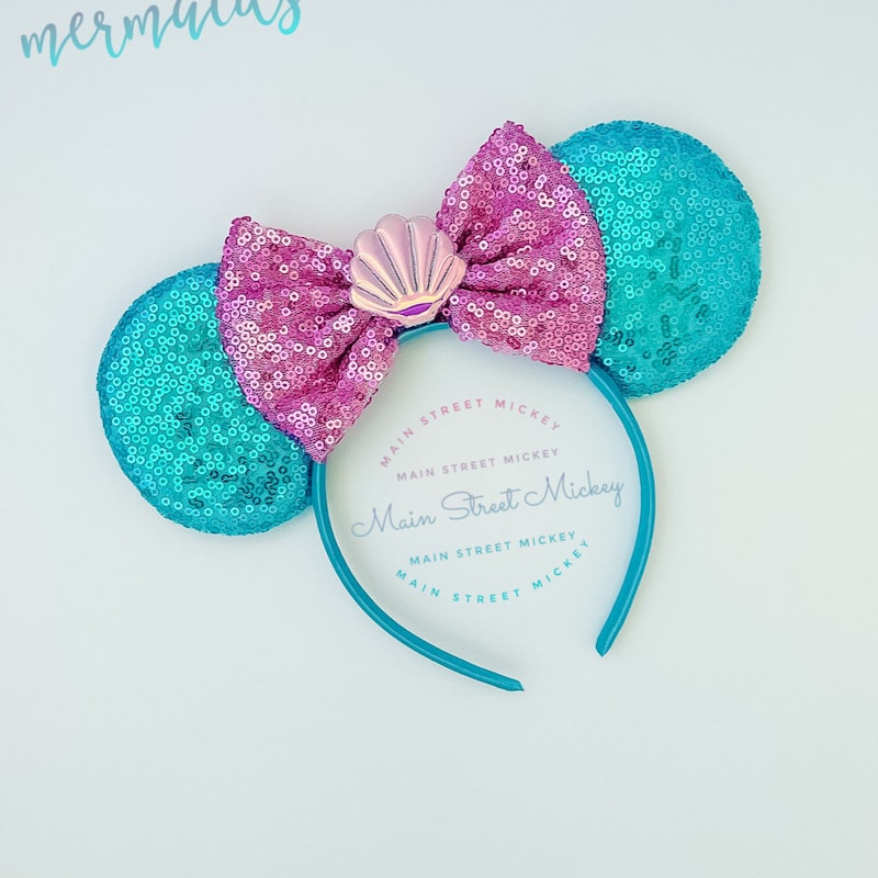 Little Mermaid Mouse Ears - Etsy