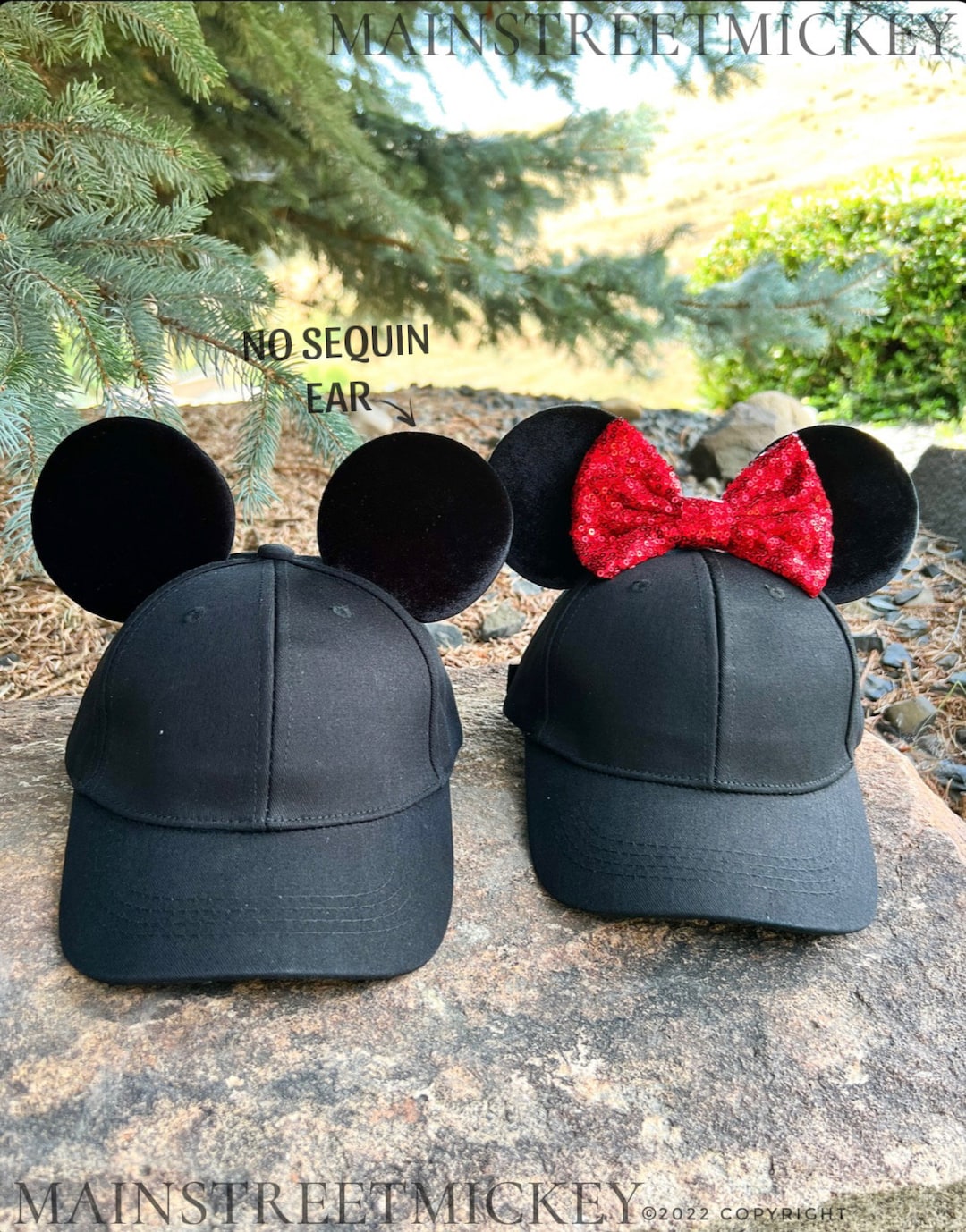 Minnie Mouse Hats, Mouse Hats for Adults and Kids, Minnie Ears ...