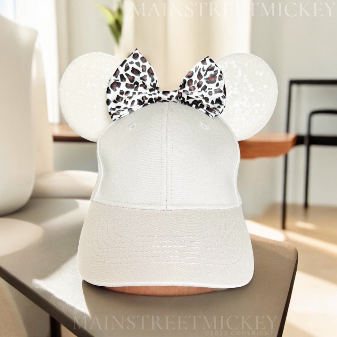 Minnie Mouse Khaki Hat, Cheetah Disney Hats for Adults and Kids, Animal ...