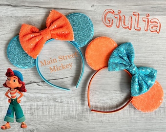 Luca Embroidery Mouse Ears - Etsy