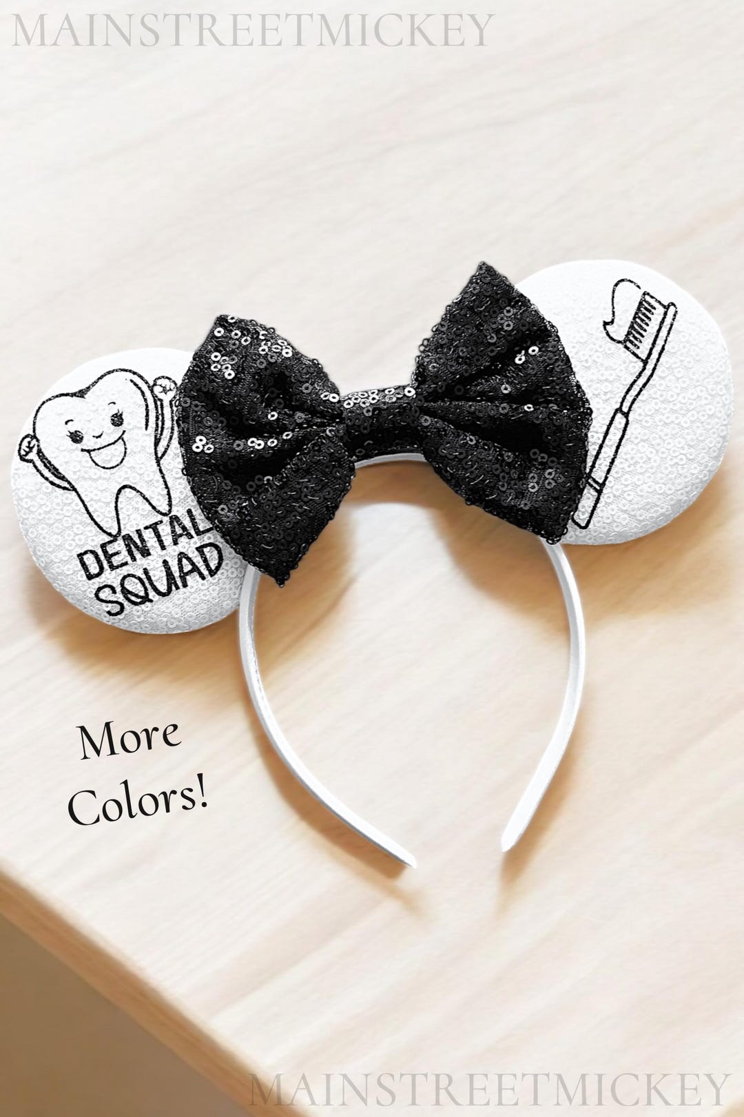 Minnie Mouse Dentist Ears, Mouse Ear for Adults and Kids, Minnie Mouse ...