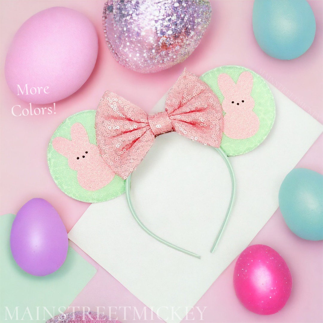 Minnie Mouse Peeps Ears, Mouse Ear for Adults and Kids, Minnie Mouse ...