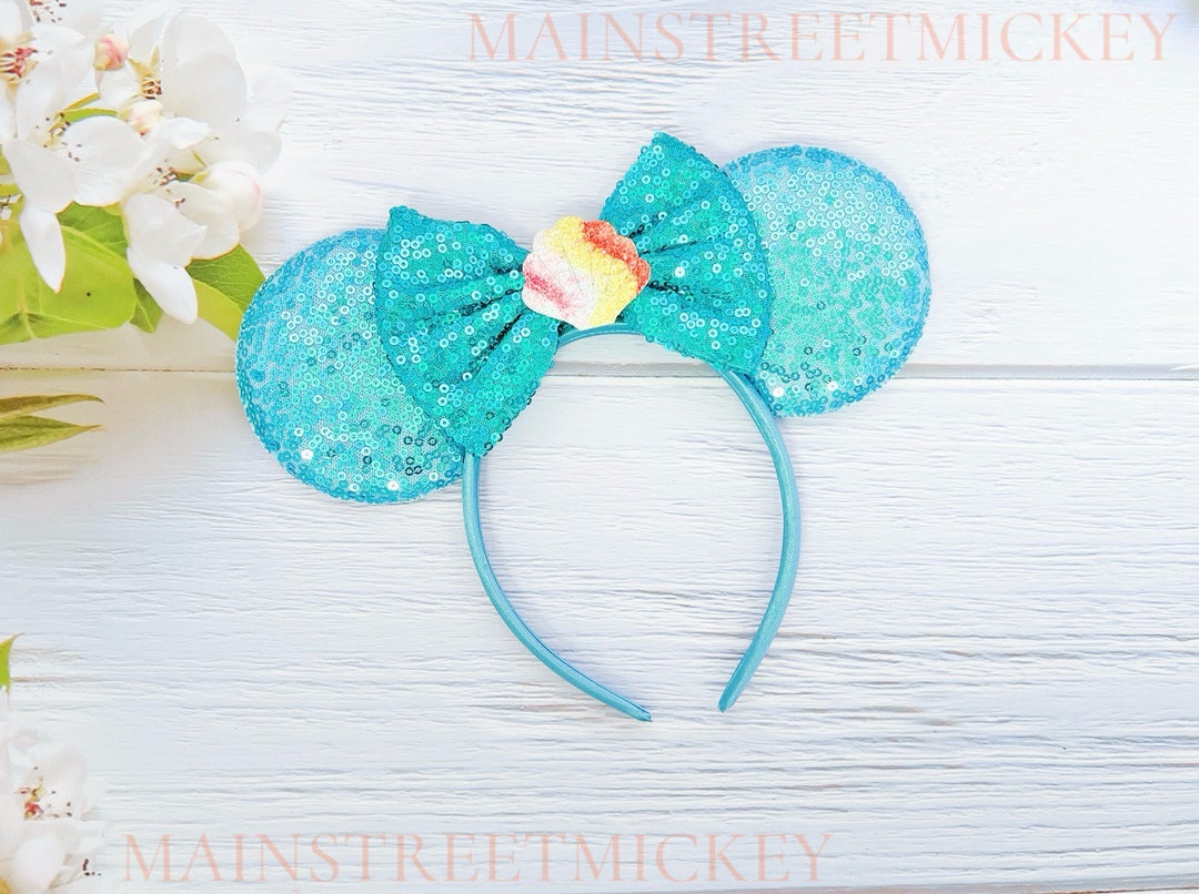 Minnie Mouse Ariel Ears, Disney Ears for Adults and Kids, Mermaid ...
