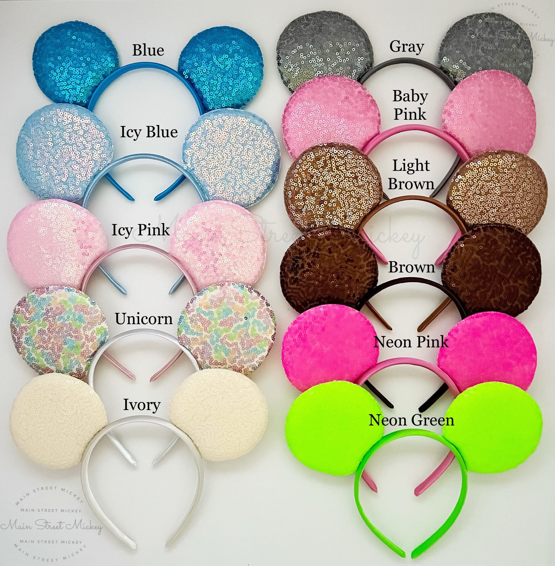 Frozen Princess Elsa Minnie Mouse Ears Disney Ears for Adults - Etsy