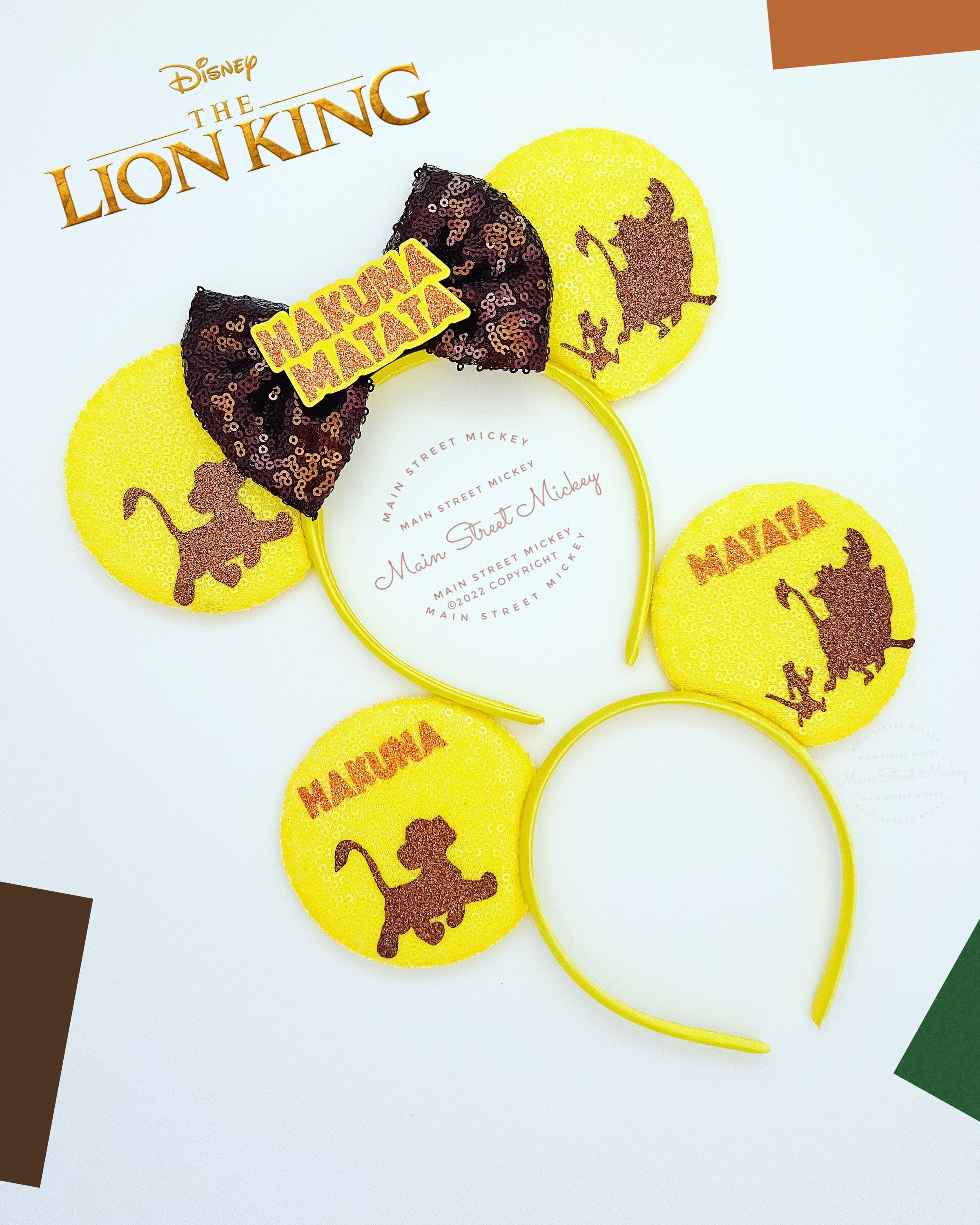 Minnie Mouse Simba Ears Lion King Mickey Ear Lion King - Etsy