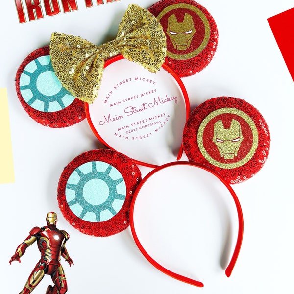 Avengers Mickey Ears Headbands - Etsy