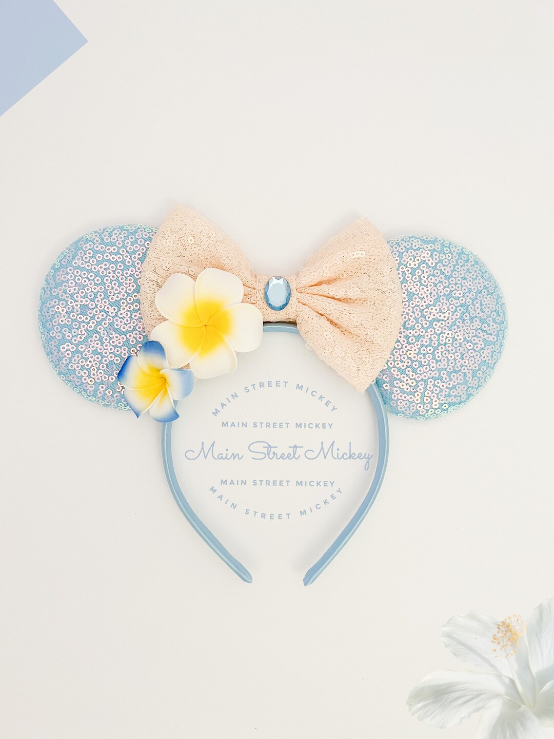 Orejas de Minnie Mouse Moana, Orejas de Disney para adultos y niños ...