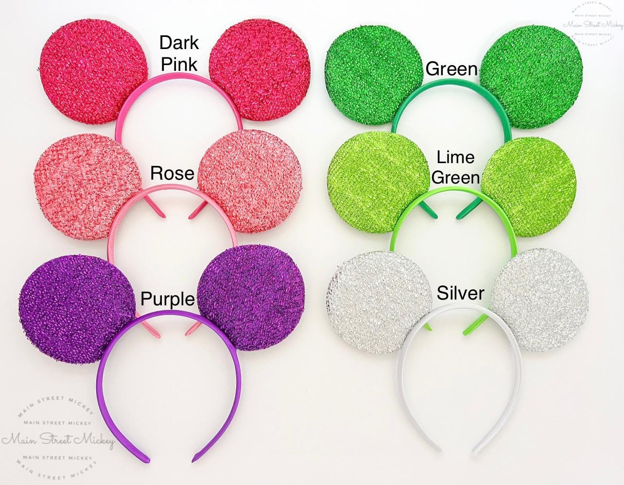 Minnie Mouse Tiana Ears, Disney Ear for Adults and Kids, Mouse Ear ...