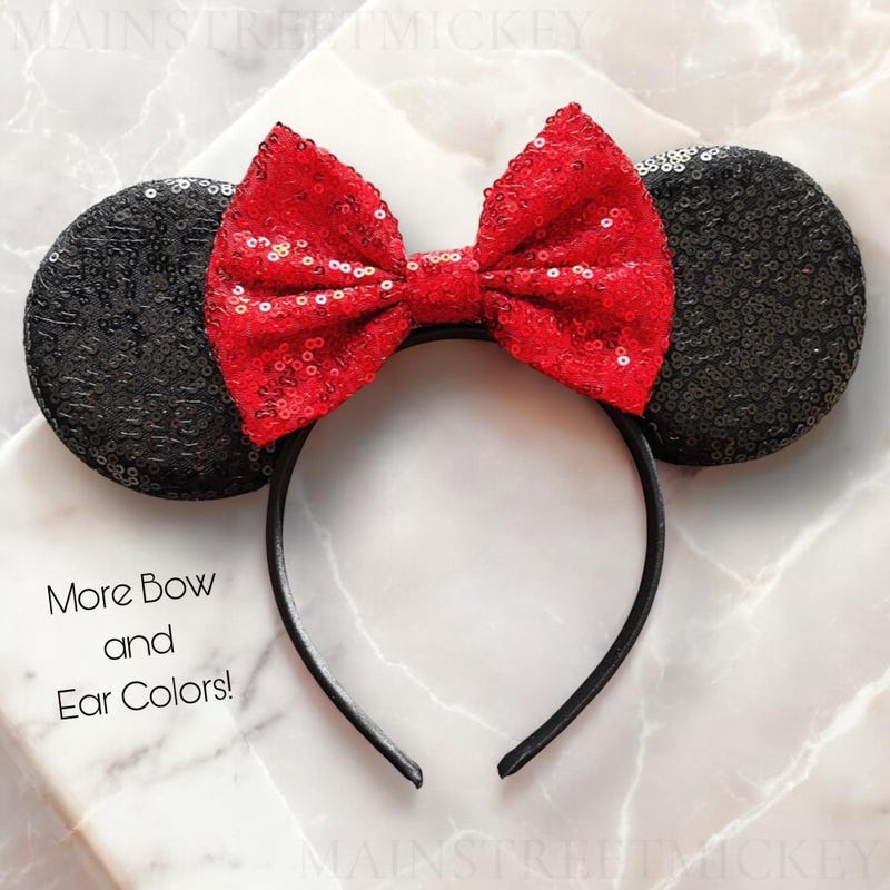 Mickey Mouse Ears - Etsy