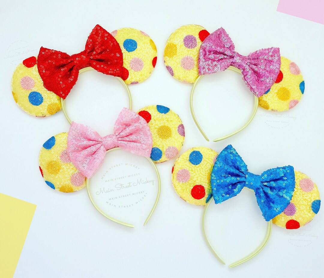 Orejas de Minnie Mouse, orejas de Disney para adultos y niños, orejas ...
