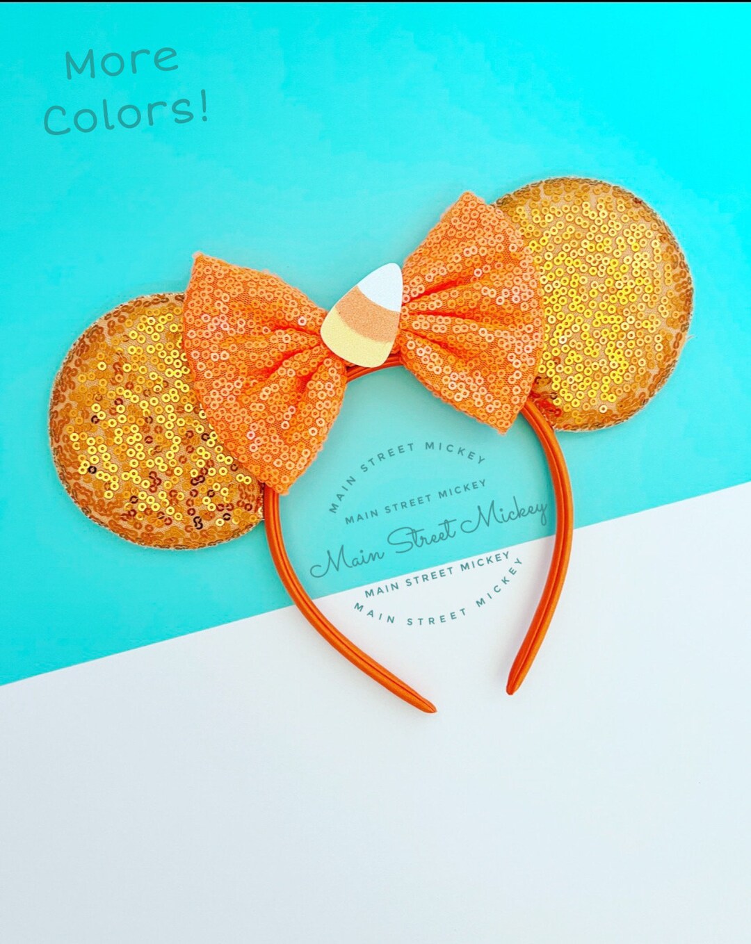 Minnie Mouse Candy Corn Ears, Disney Ears for Adults and Kids ...