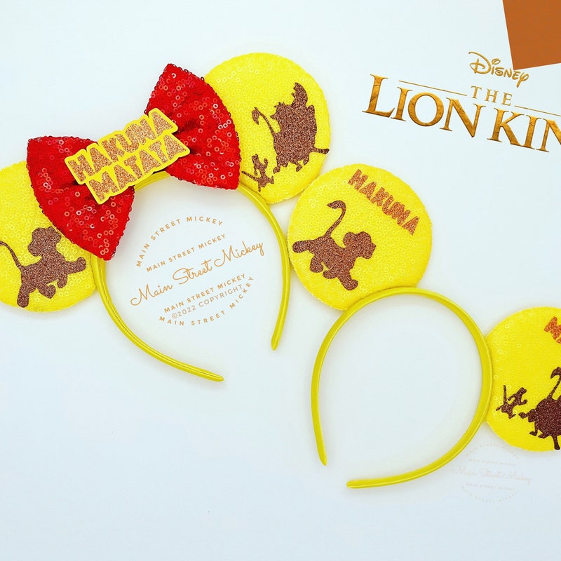 Simba Mickey Ears - Etsy
