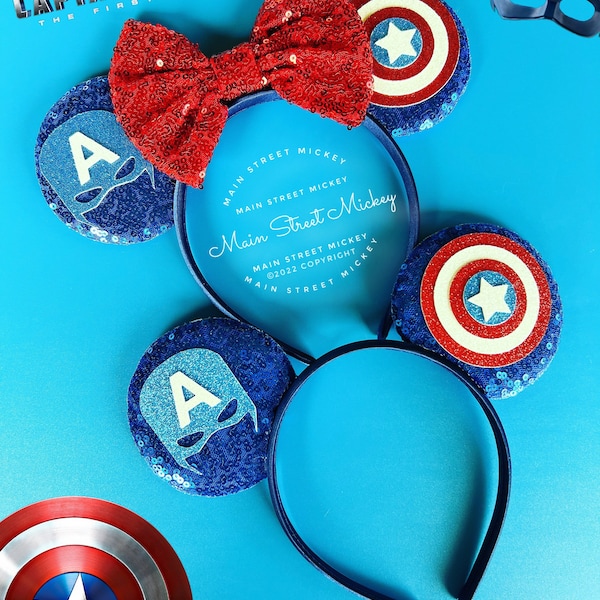 Captain America Ear - Etsy