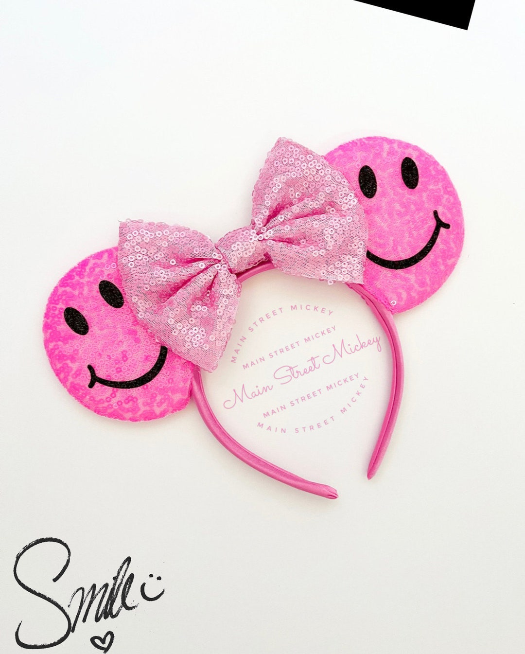Minnie Mouse Smile Ears, Disney Ears for Adults and Kids, Happy Mouse ...