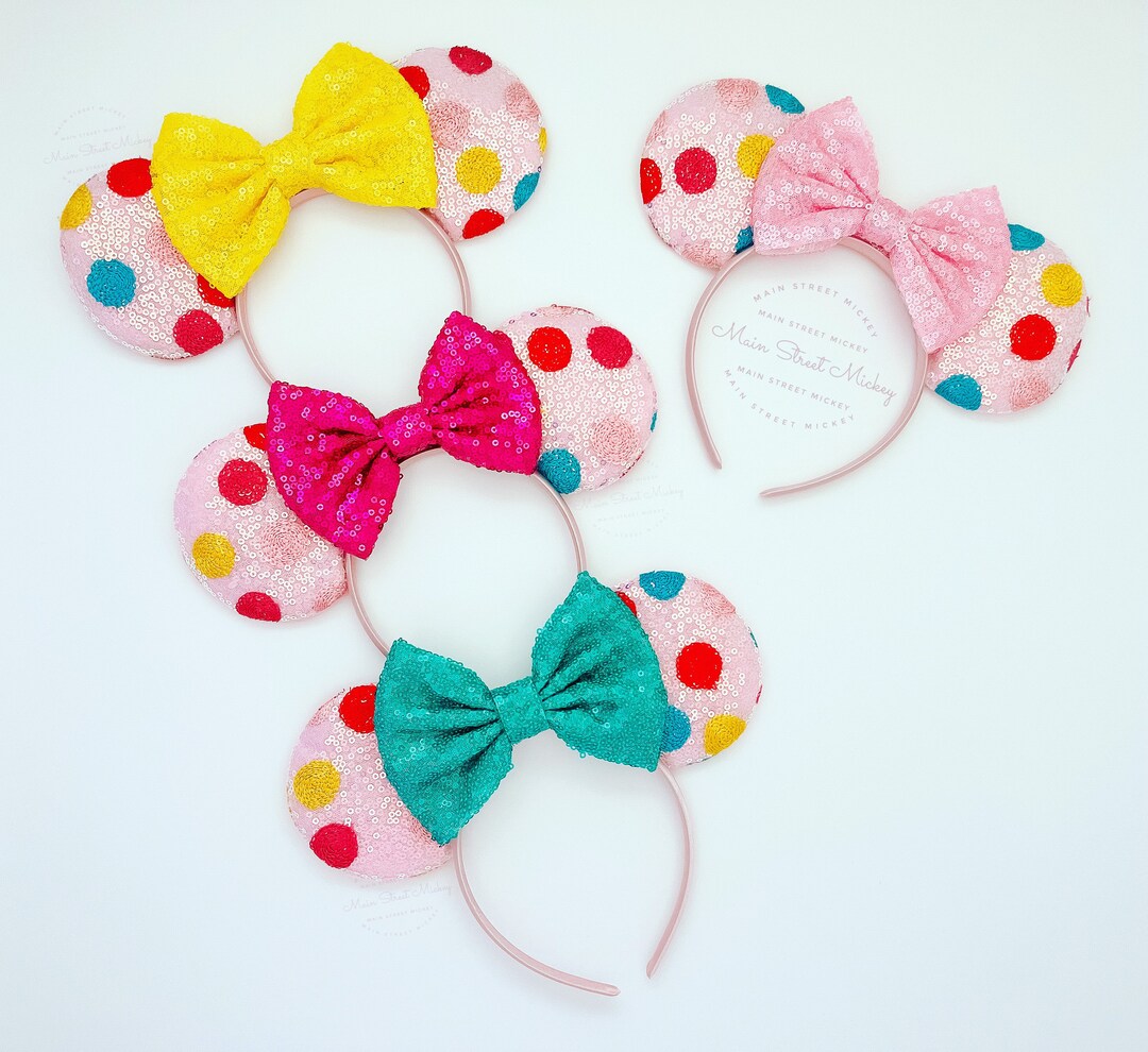 Minnie Mouse Ears, Disney Ears for Adults and Kids, Minnie Mouse Ears ...