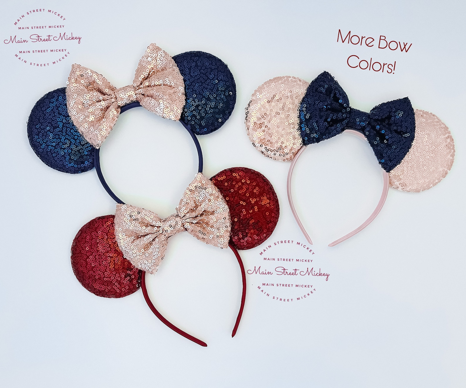 Minnie Mouse Ears All Ages, Disney Ears for Adults and Kids, Choose Ear ...