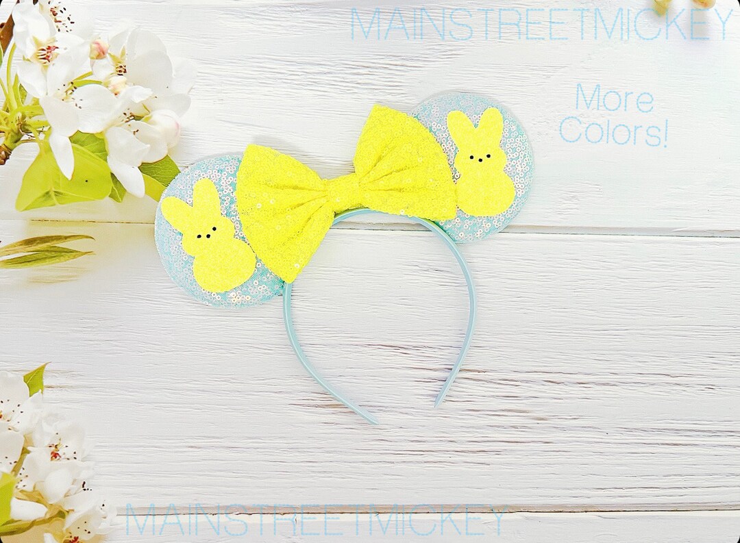 Minnie Mouse Peeps Ears, Mouse Ear for Adults and Kids, Minnie Mouse ...