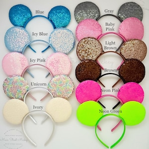 Minnie Mouse Ears, Disney Ears for Adults and Kids, Thanksgiving Mouse ...