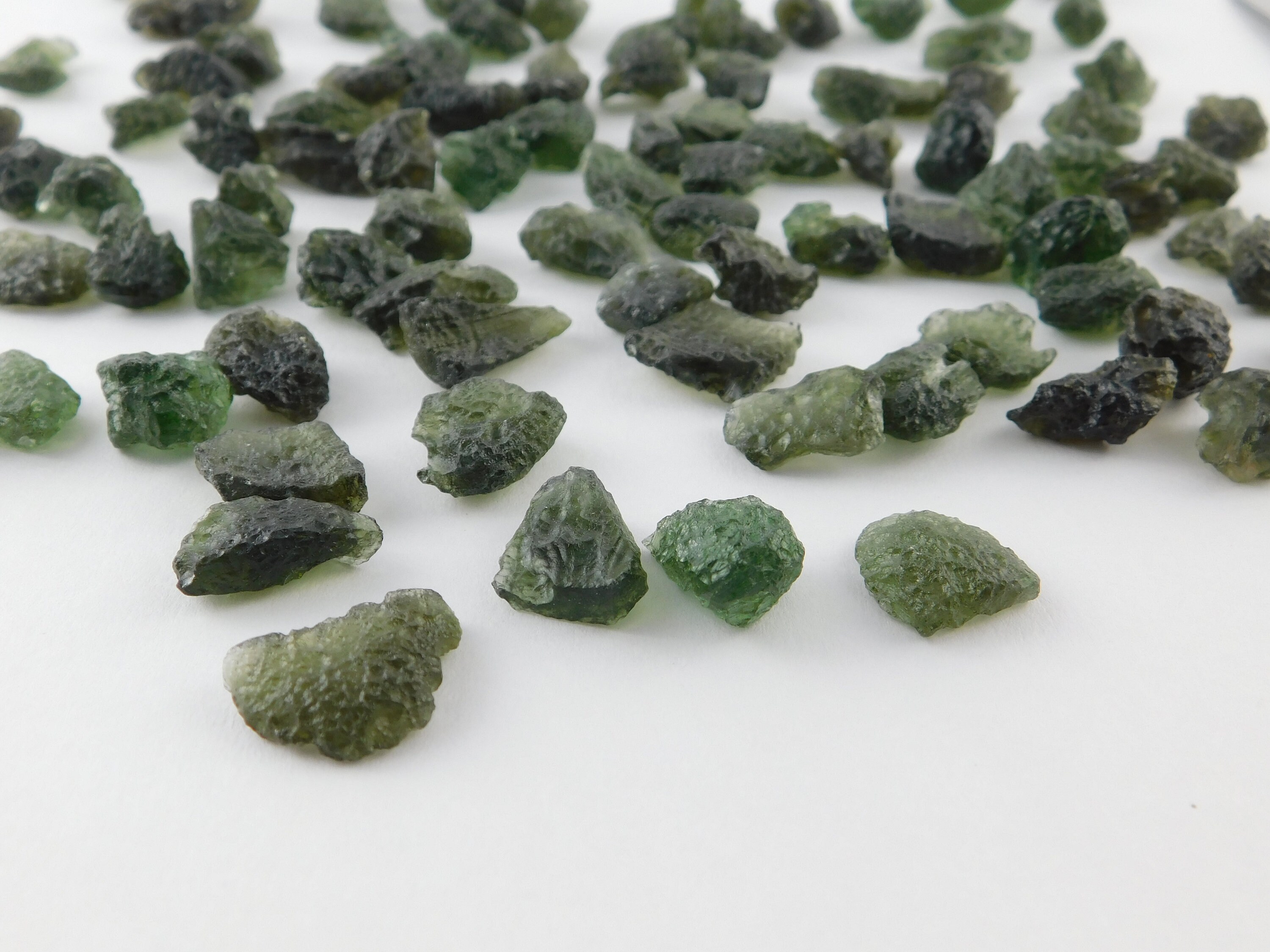 Moldavite Lot Genuine Raw Moldavite Czech Moldavite | Etsy