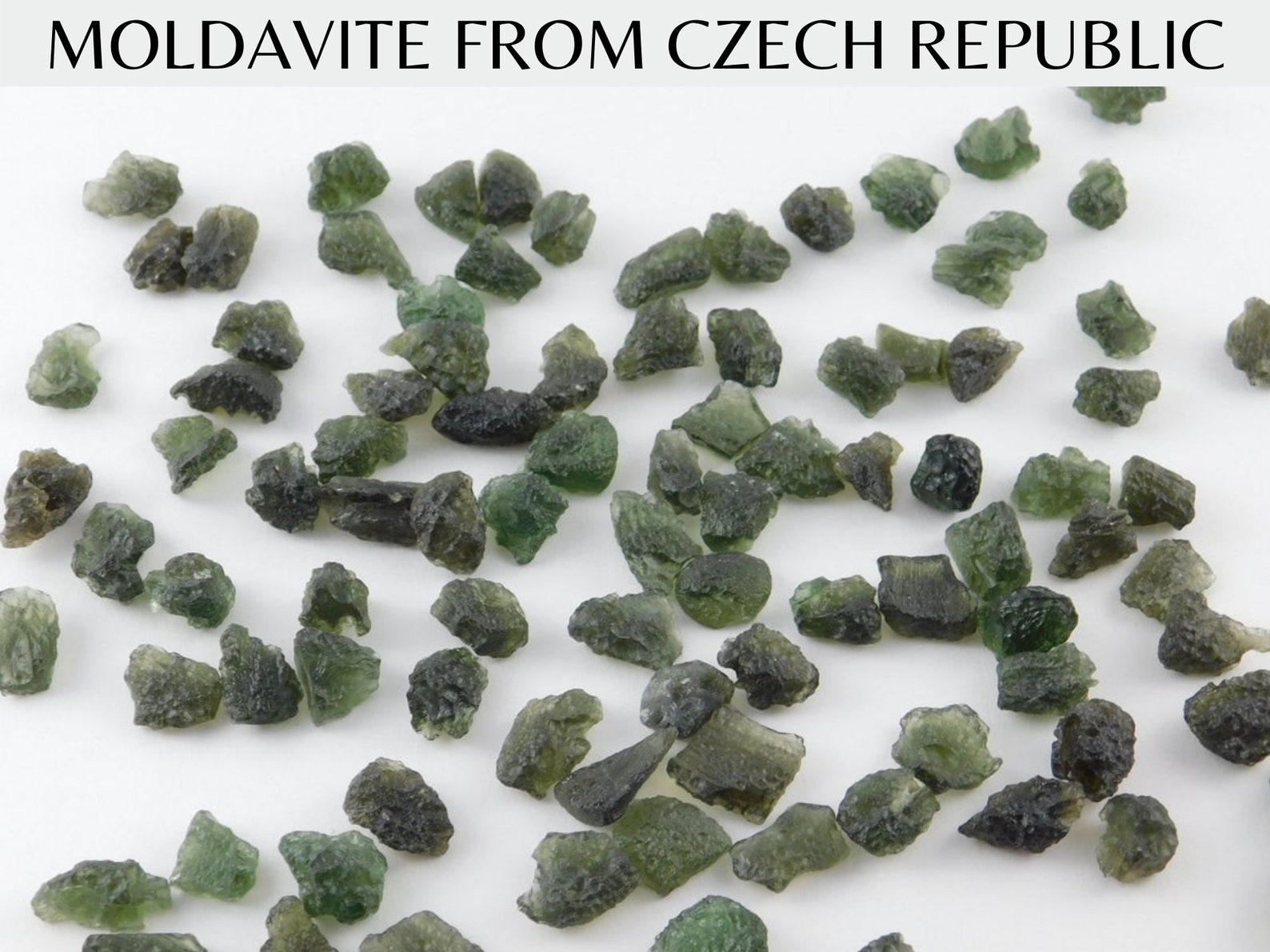 Moldavite Lot Genuine Raw Moldavite Czech Moldavite - Etsy