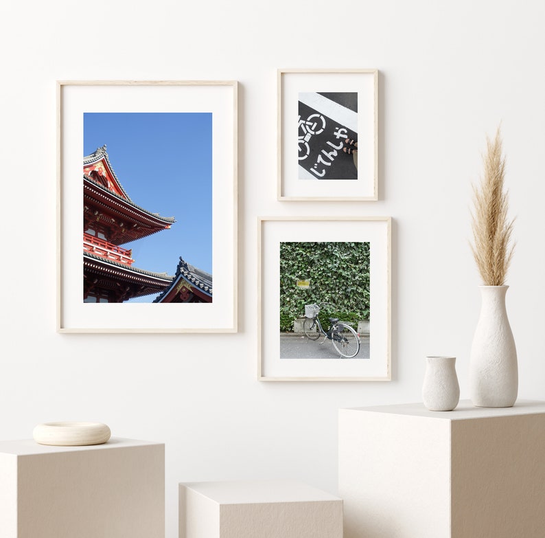 Set of 3 Tokyo Photos Digital Print, Wall Art, Interior Art, Tokyo ...