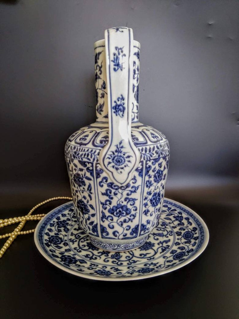 Chinese Porcelain Ewer With Plate - Etsy