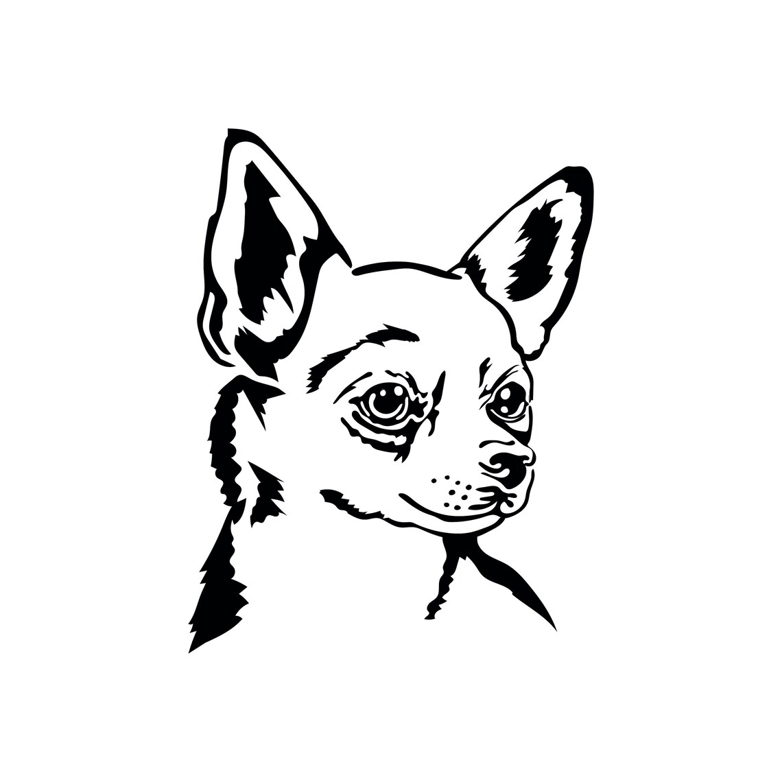 Chihuahua Svg Cute Svg Files For Cricut Dog Dxf Cut File | Etsy