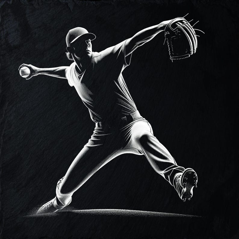 Baseball Laser Engraving PNG Files Set of 4 | CNC DIY Sports Designs ...