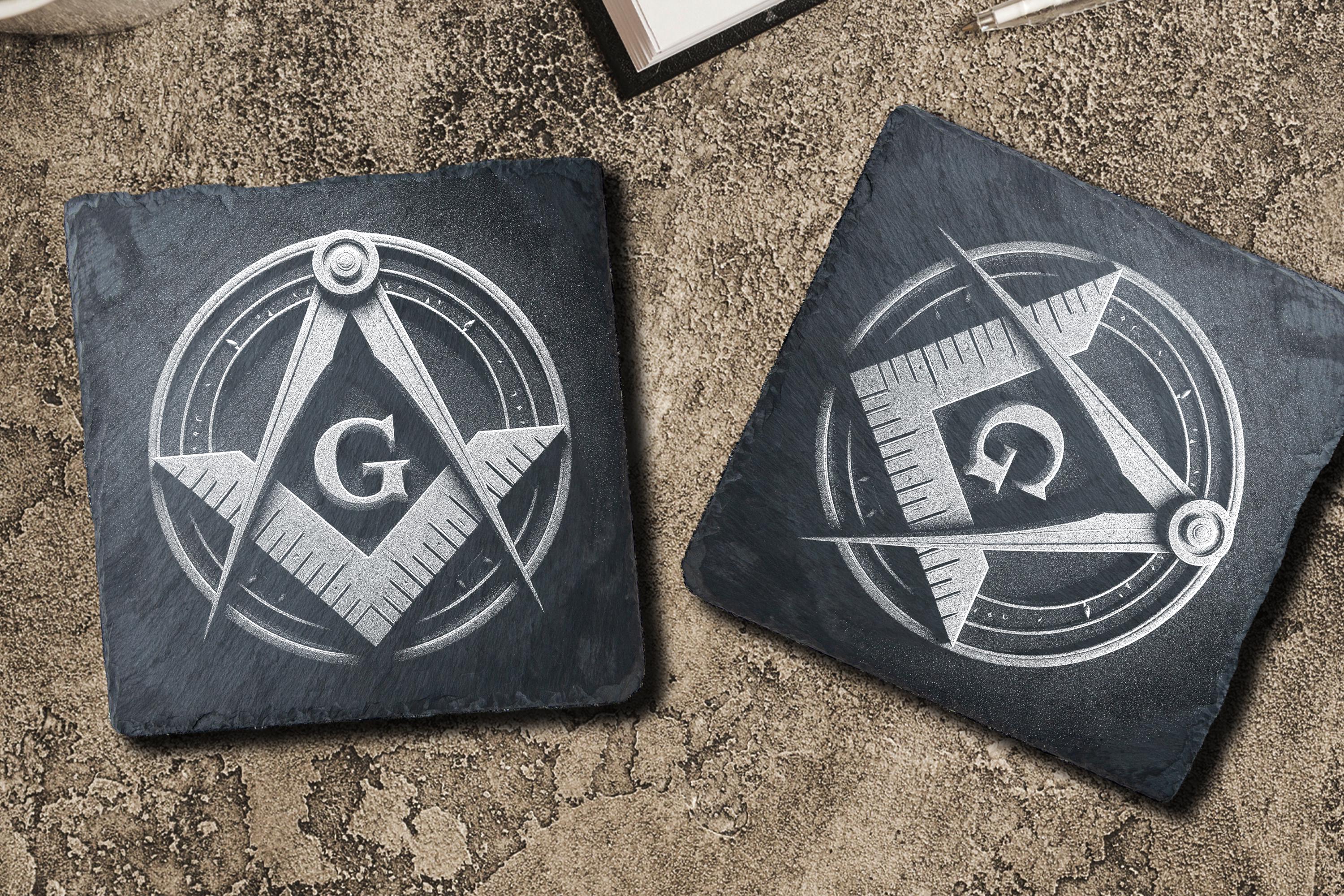 Masonic Laser Engraving PNG Files: Freemason Symbols (digital Download ...