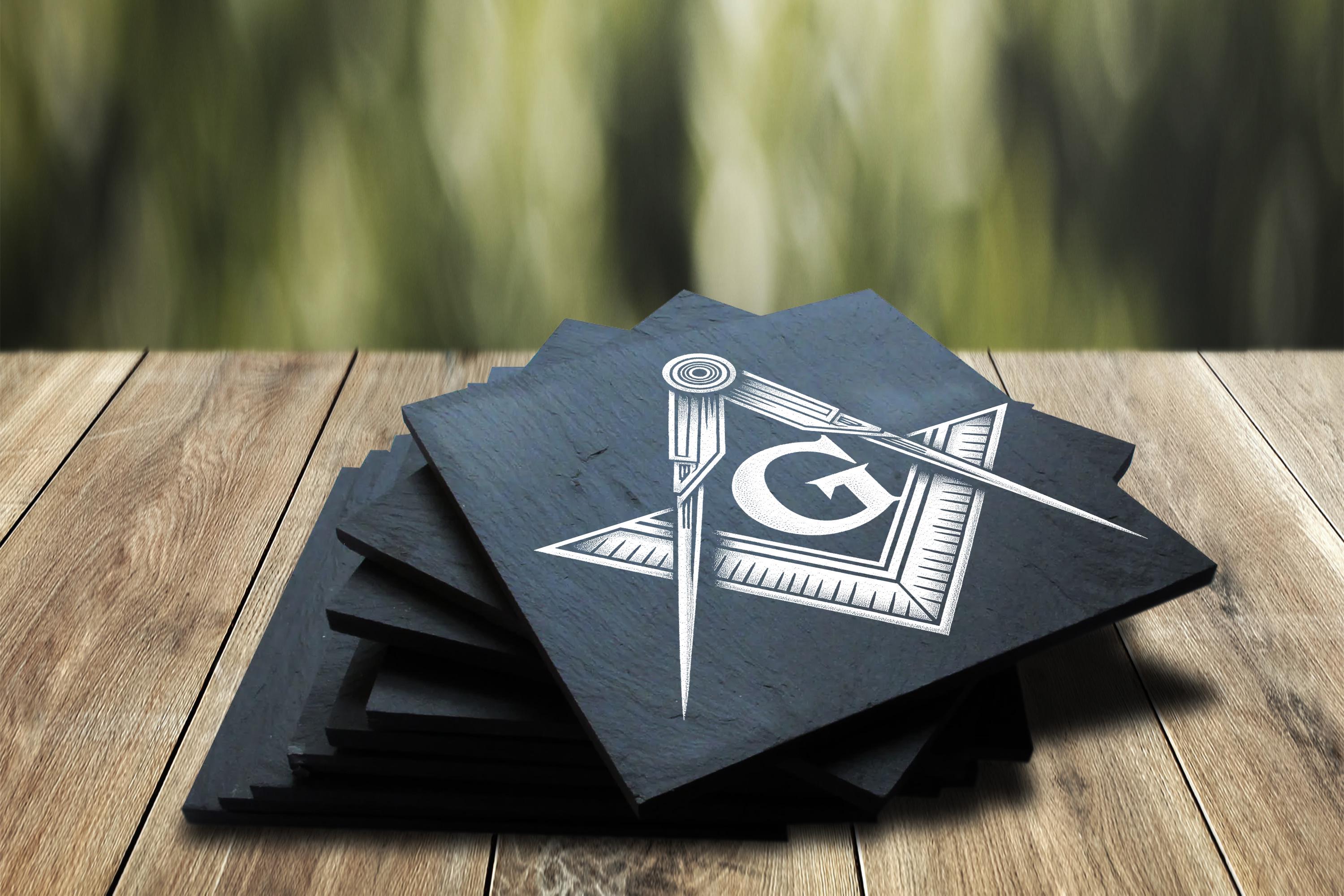 Masonic 4 Png Files for Laser Engraving CNC, CO2, Lightburn, Glowforge ...