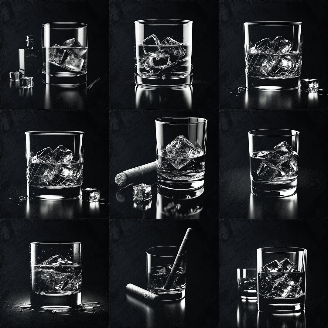 9 Whiskey Pack Png|laser Engraving File|slate Coaster|alcohol Png ...