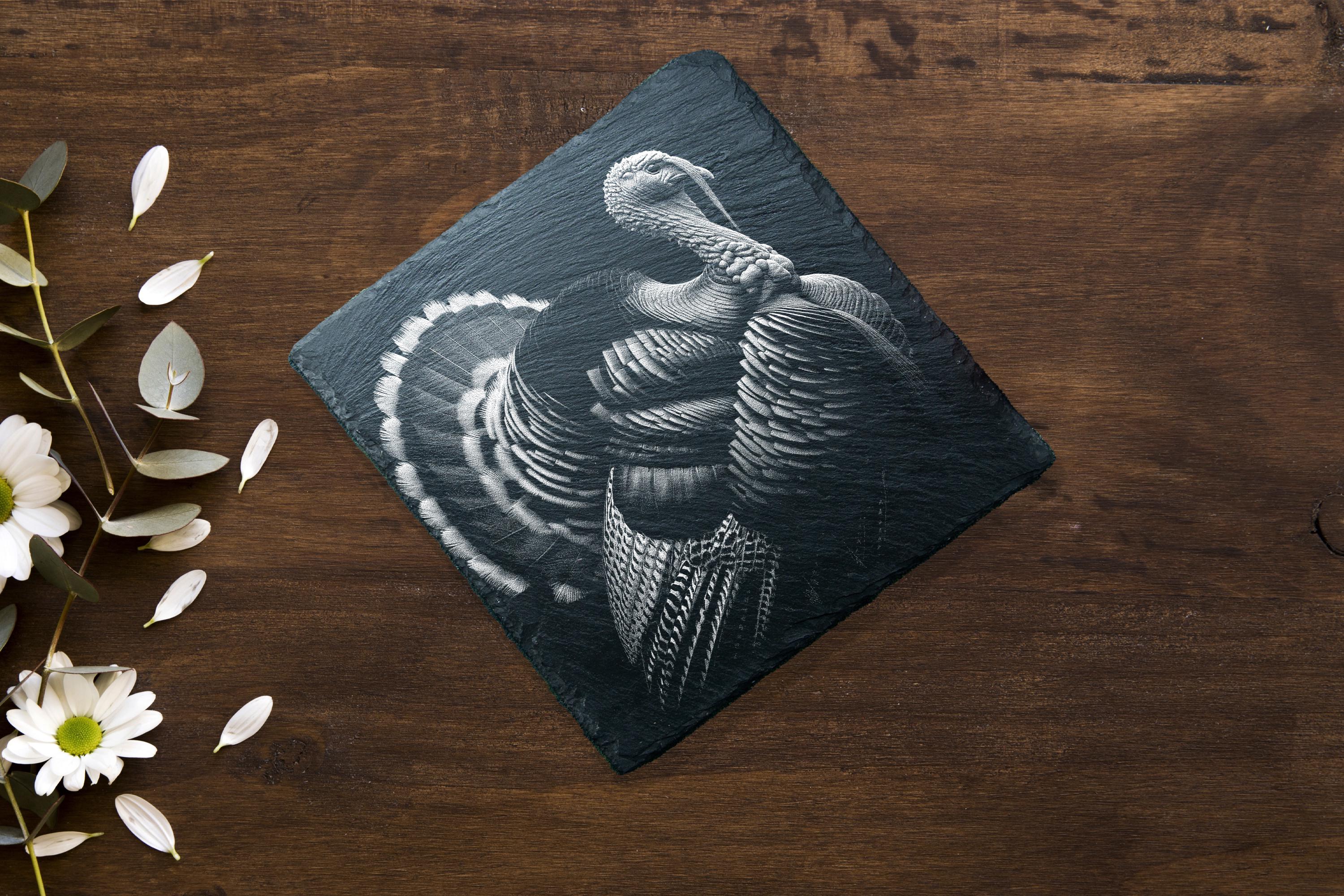 Common Turkey PNG Set for Laser Engraving - 4 Files for CNC, CO2 ...