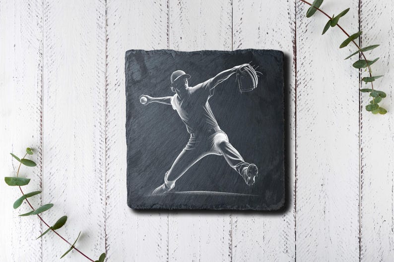 Baseball Laser Engraving PNG Files Set of 4 | CNC DIY Sports Designs ...