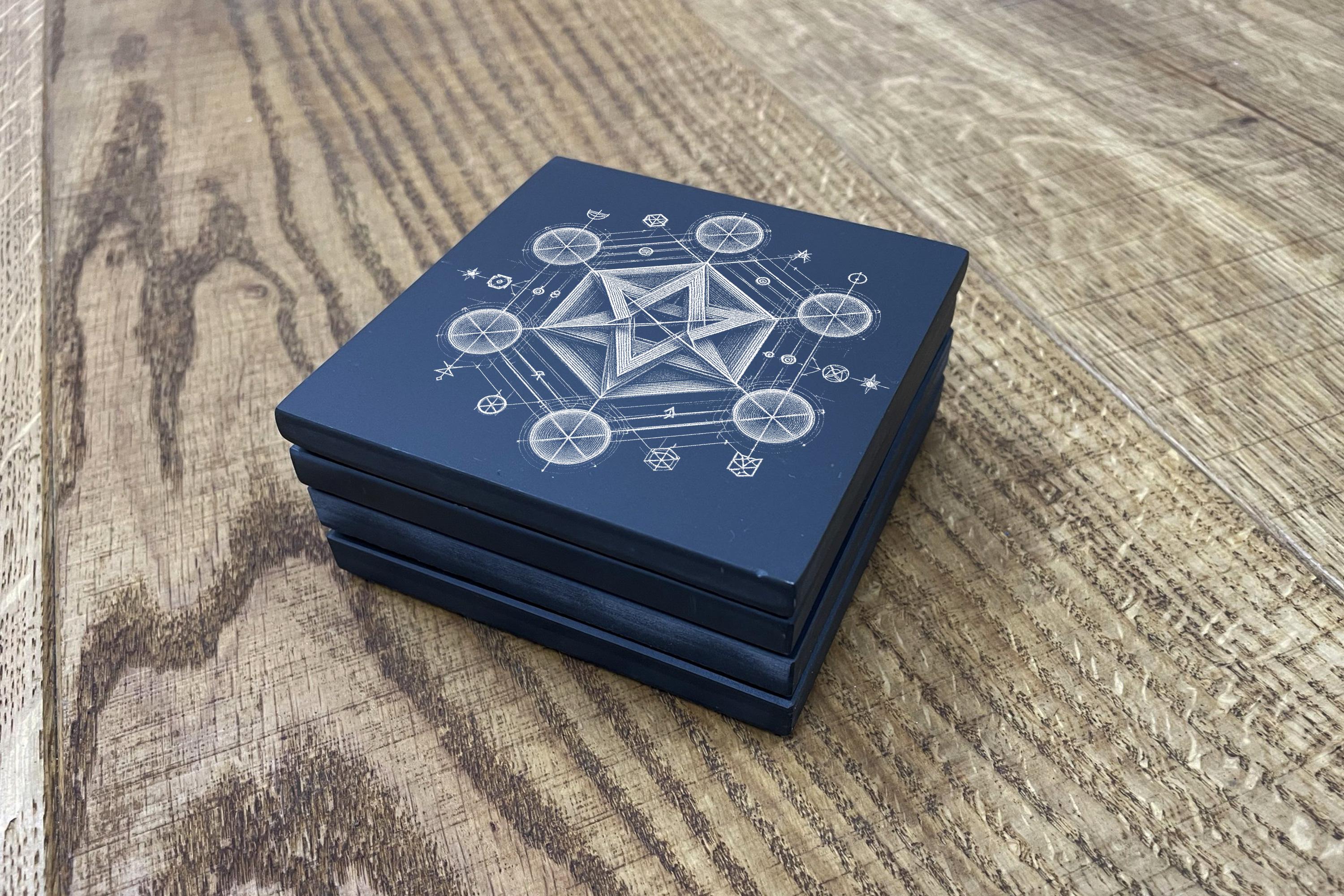 Masonic Symbol PNG Set for Laser Engraving on Natural Slate 4 Files for ...