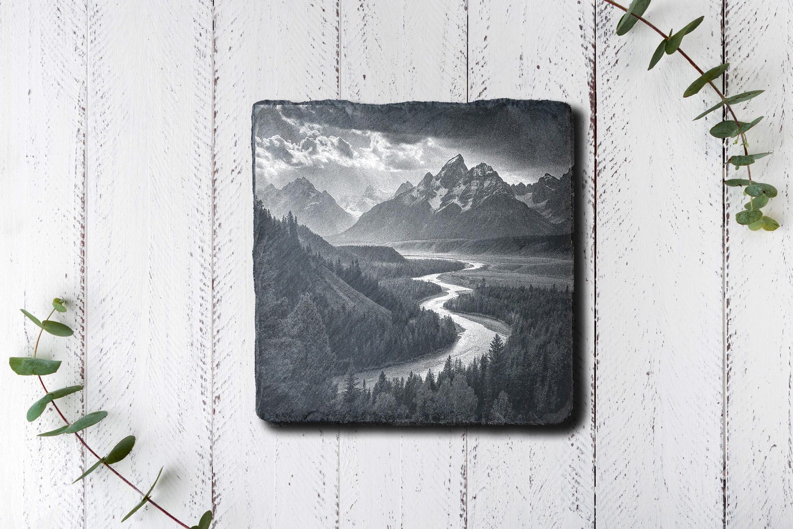 Nature’s Journey Laser Engraving PNG Set | Abstract Mountains, Rivers ...