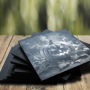 Halloween PNG Set for Laser Engraving 4 Files for CNC, CO2, Lightburn ...