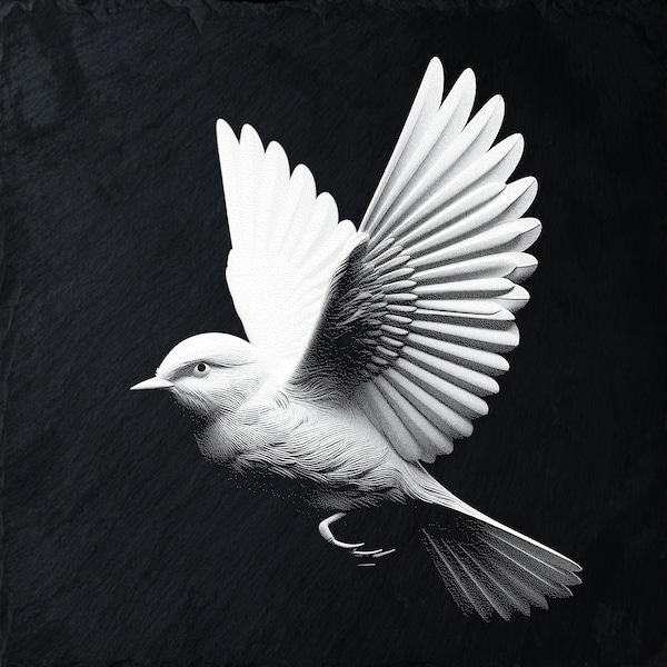 Bird Engraving - Etsy