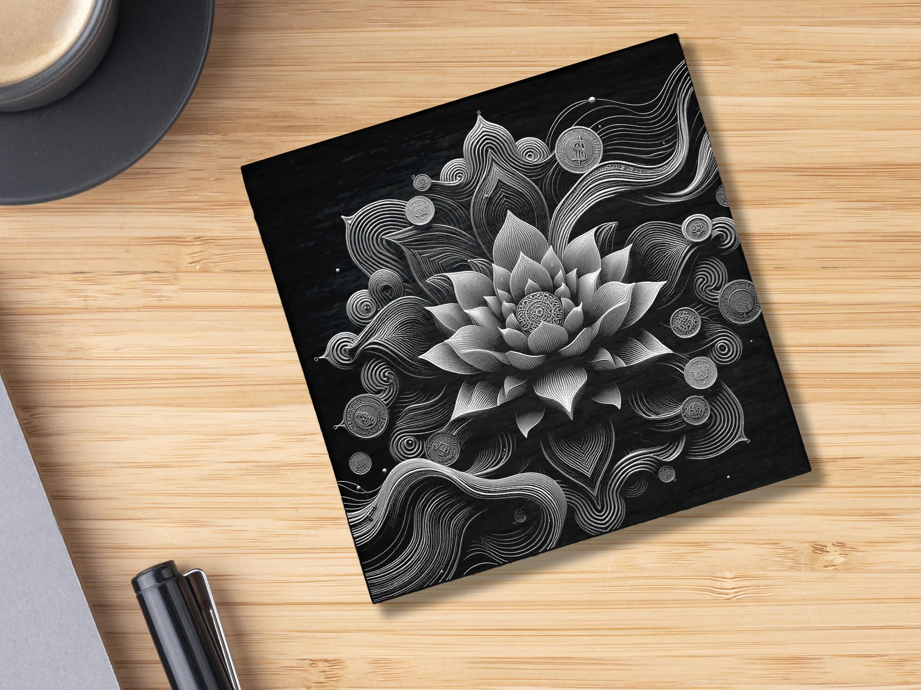 16 Money Mandala PNG Files - Abundance Art for Slate Laser Engraving ...