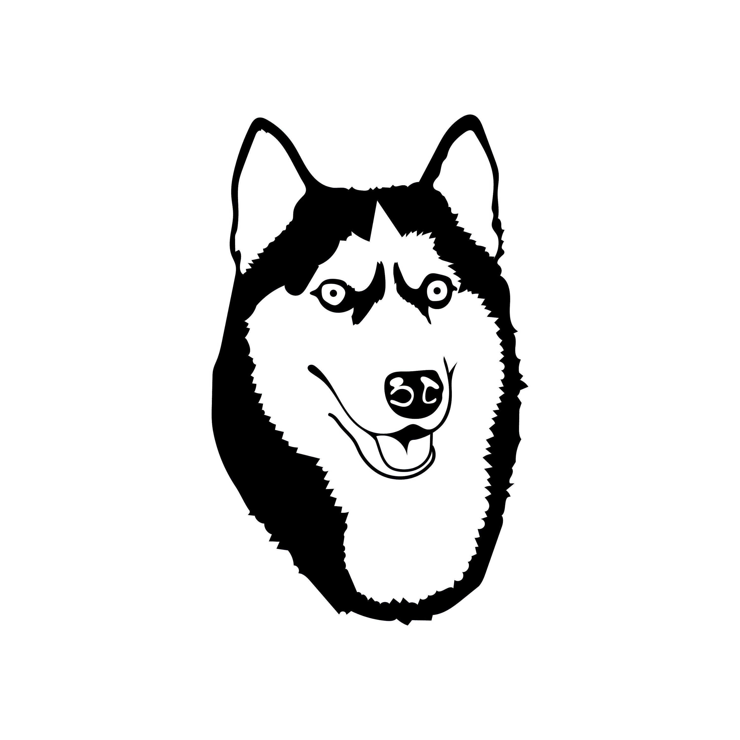 Siberian Husky Svg Dog Svg Files For Cricut Animal Dxf Cut - Etsy España