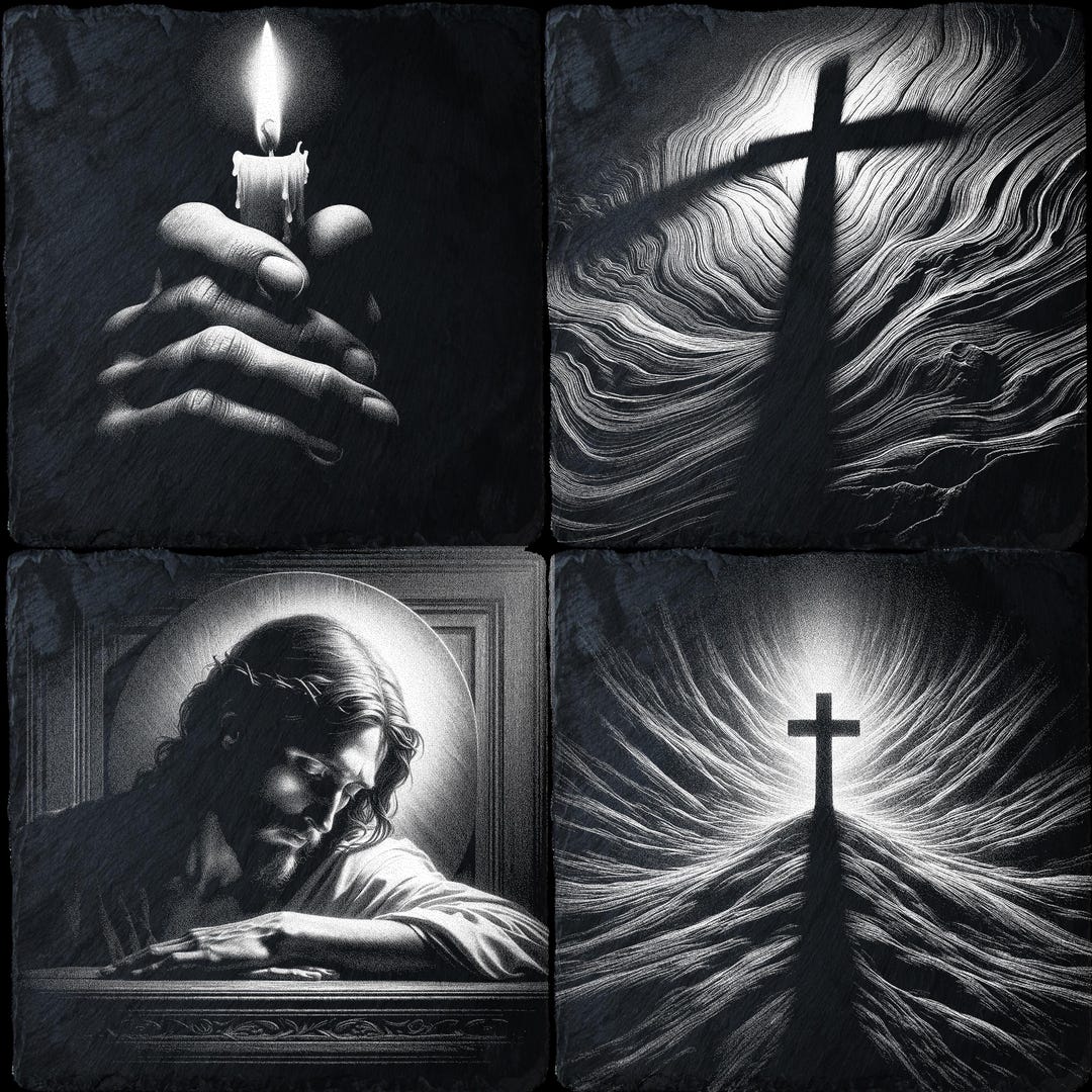 Christian Symbols PNG Laser Files - Set of 4 DIY CNC Faith Art for ...