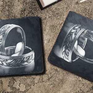 4 Bundle Wedding PNG for CNC Laser Engrave, Laser Burn, Glowforge File ...