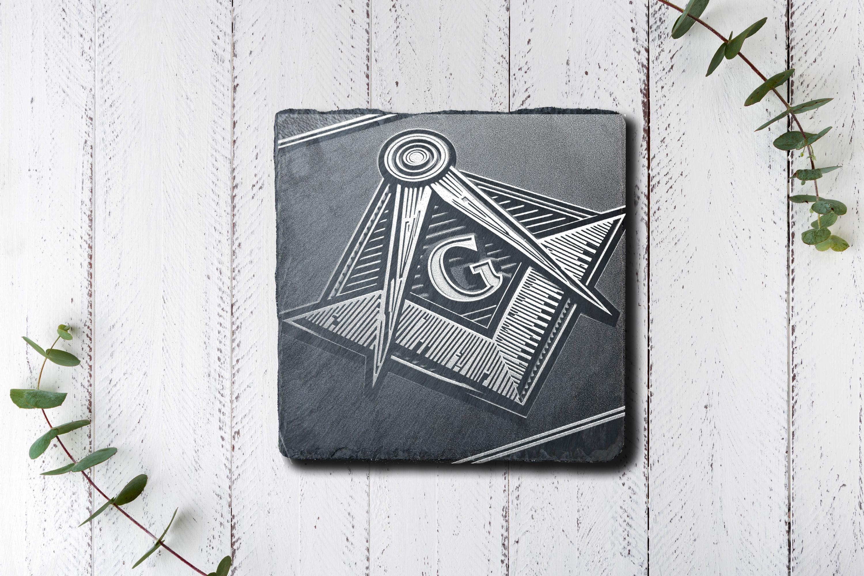 Masonic 4 Png Files for Laser Engraving CNC, CO2, Lightburn, Glowforge ...