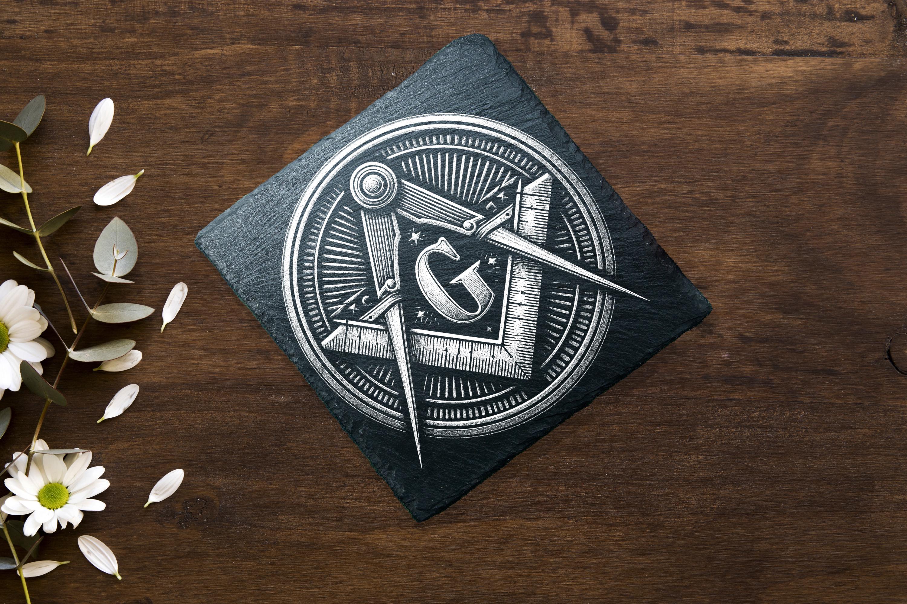 Masonic 4 Png Files for Laser Engraving CNC, CO2, Lightburn, Glowforge ...