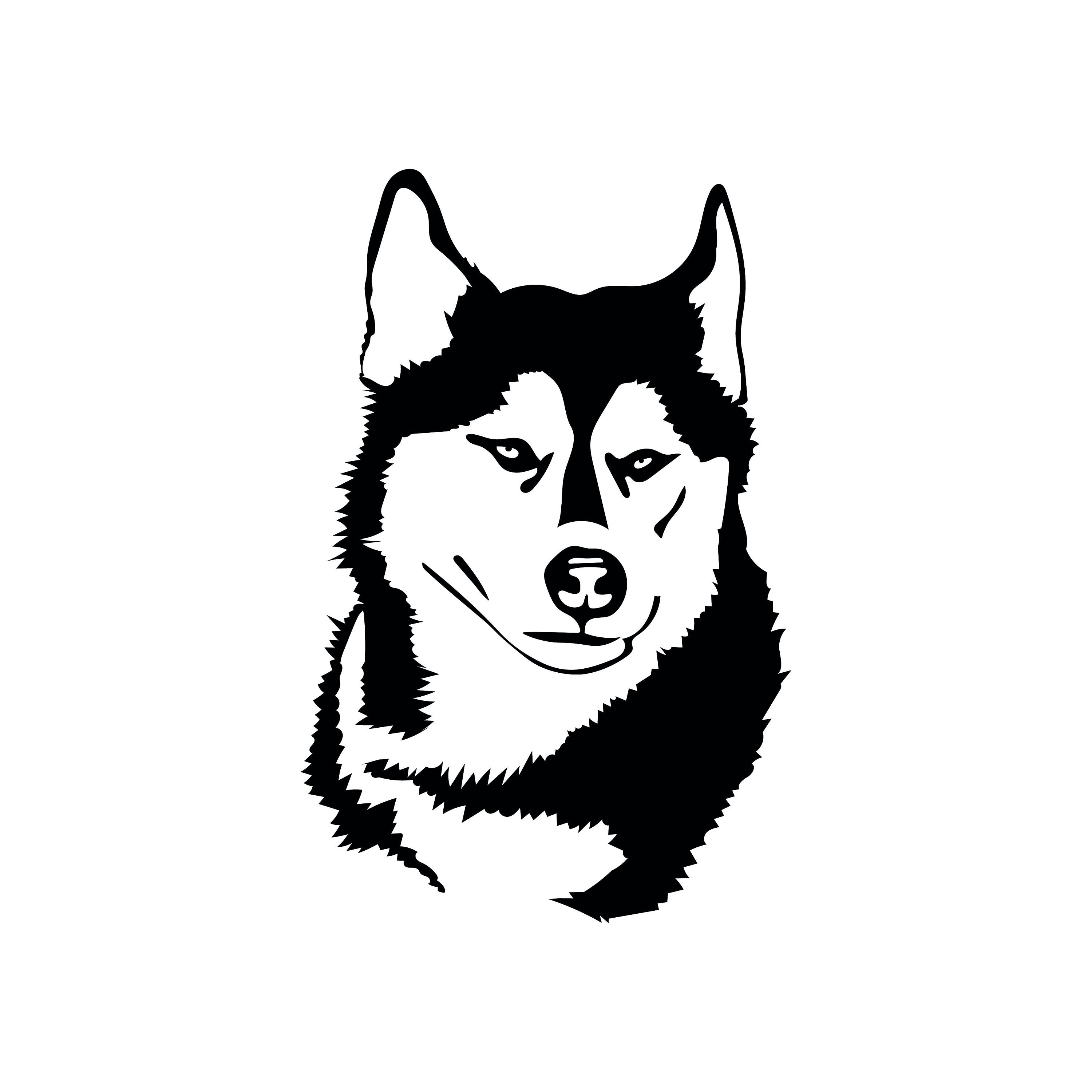 Siberian Husky Svg Dog Svg Files For Cricut Animal Dxf Cut | Etsy