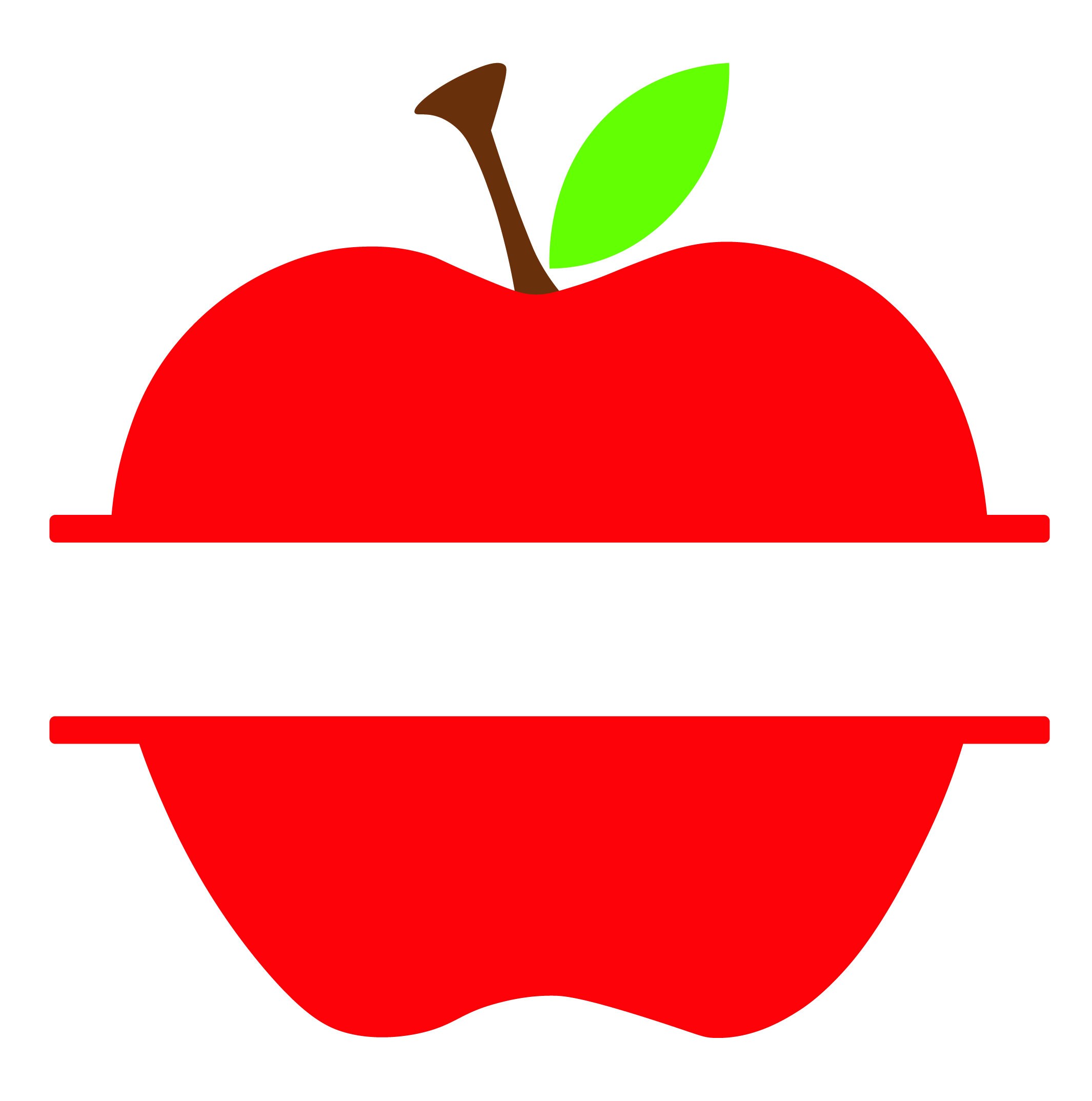 Split Monogram PNG/SVG Split Monogram Frame Alphabet Family - Etsy