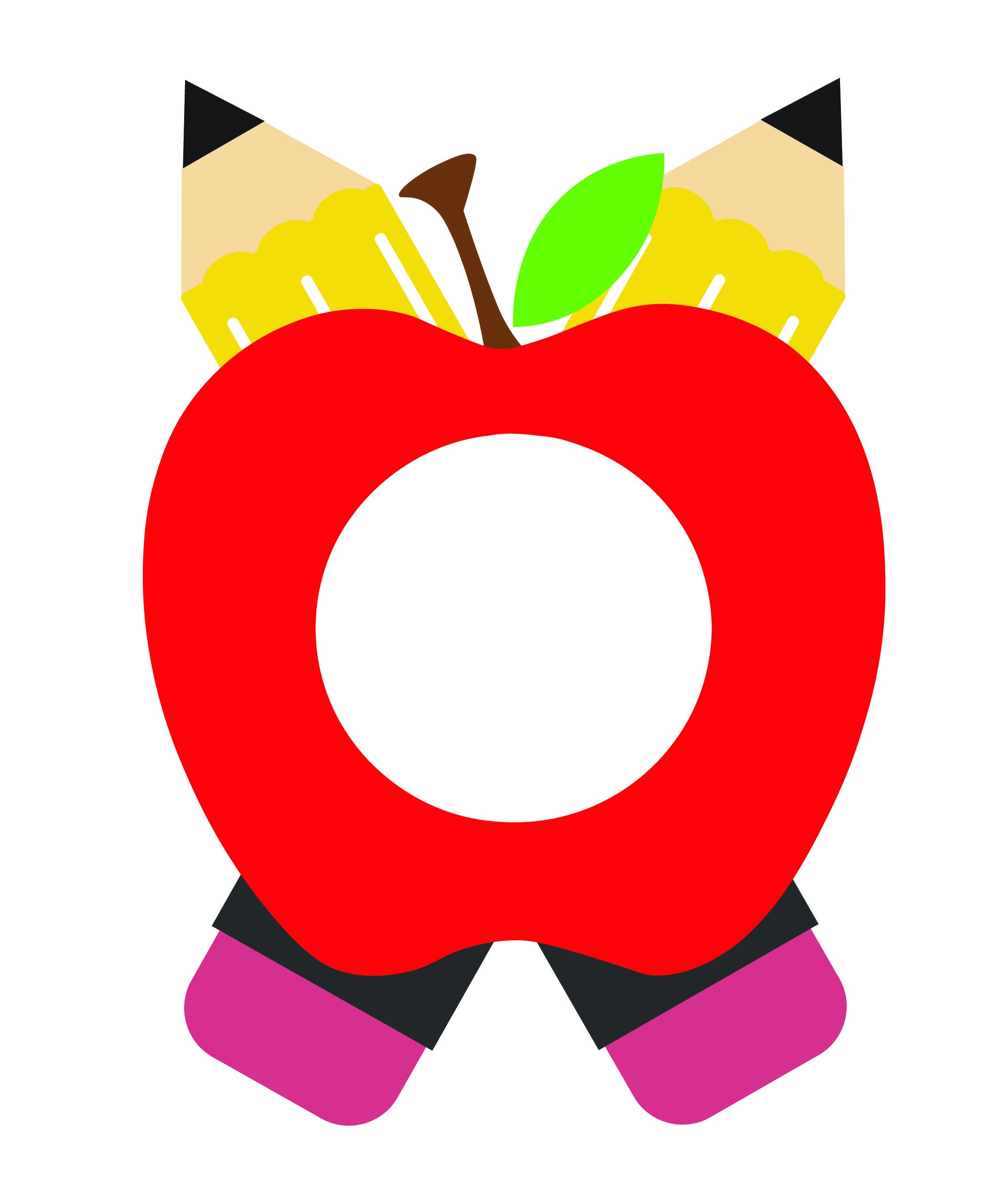 Split Monogram PNG/SVG Split Monogram Frame Alphabet Family - Etsy