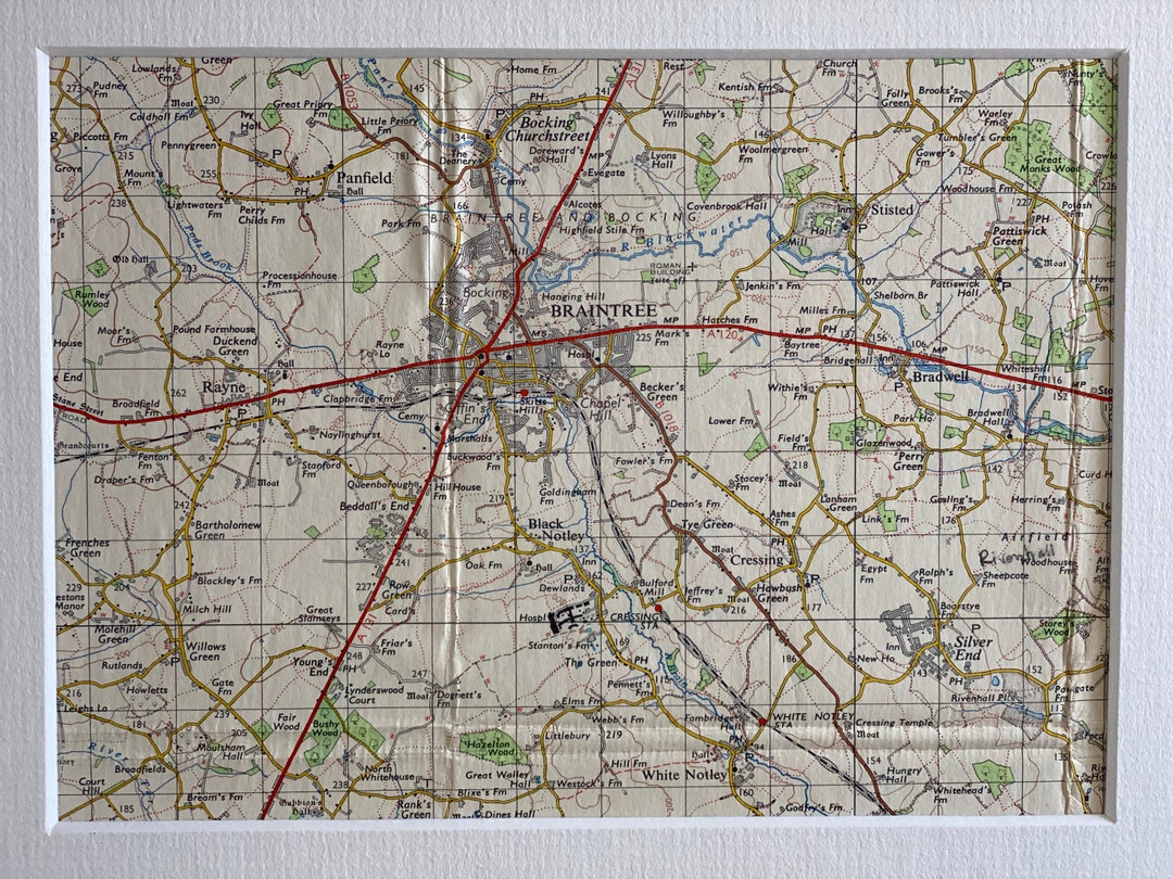 Buy Braintree, Black Notley, Rayne and Surrounding Area Original 1963 ...