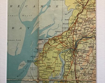 Map of Morecambe | Etsy