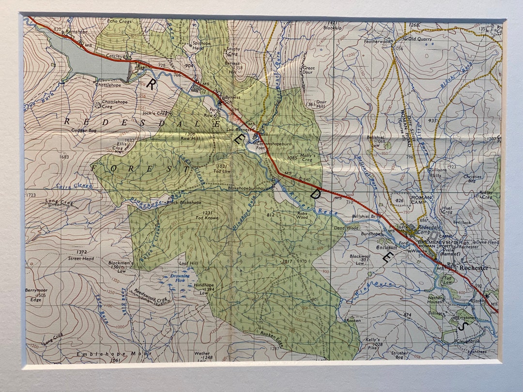 Redesdale Forest, Rochester, Redesdale Camp and Surrounding Area ...